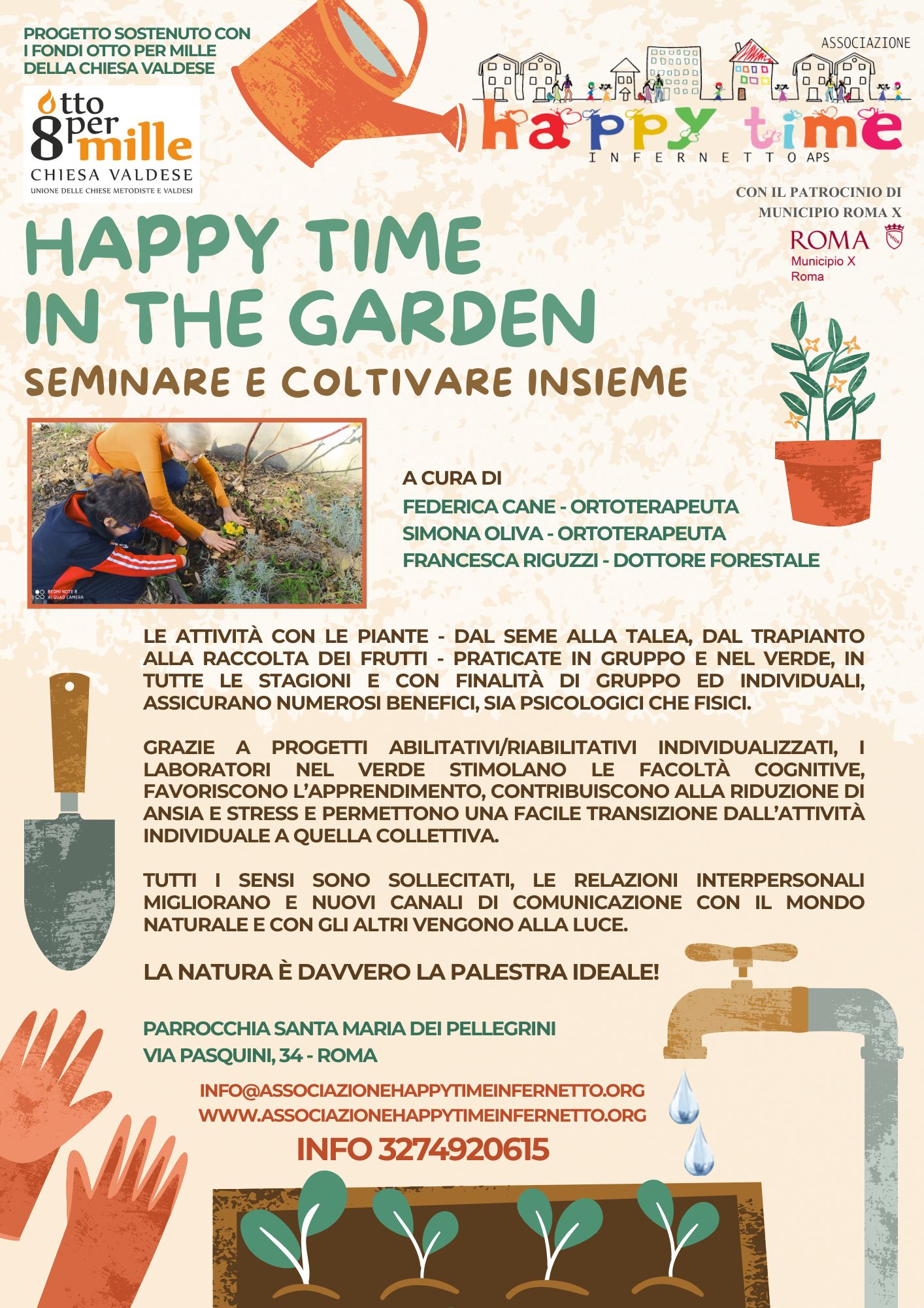 HAPPY TIME IN THE GARDEN - Un luogo dove ciò che è piccolo diventa ...
